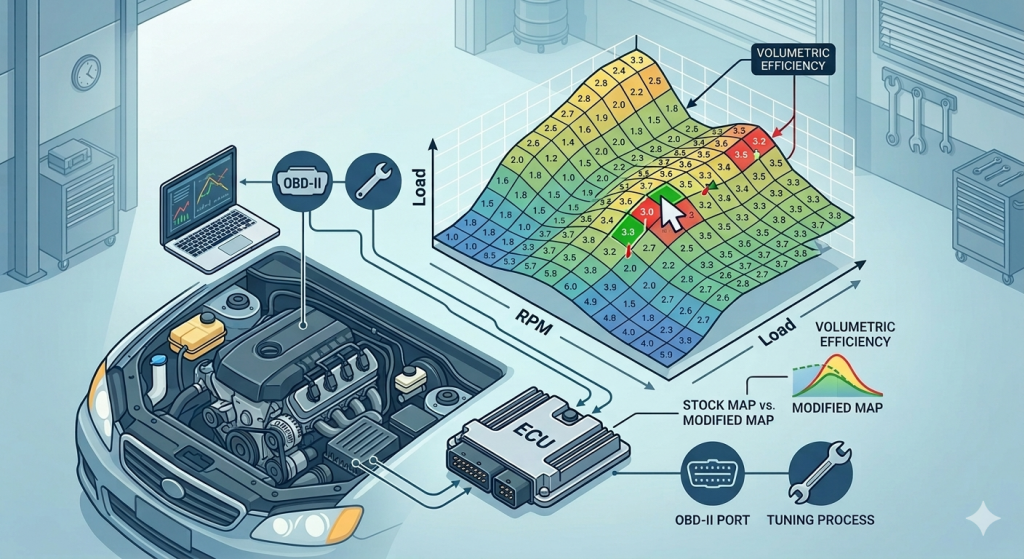 Complete Guide to ECU Fuel Maps and Their Modification - Reynlab